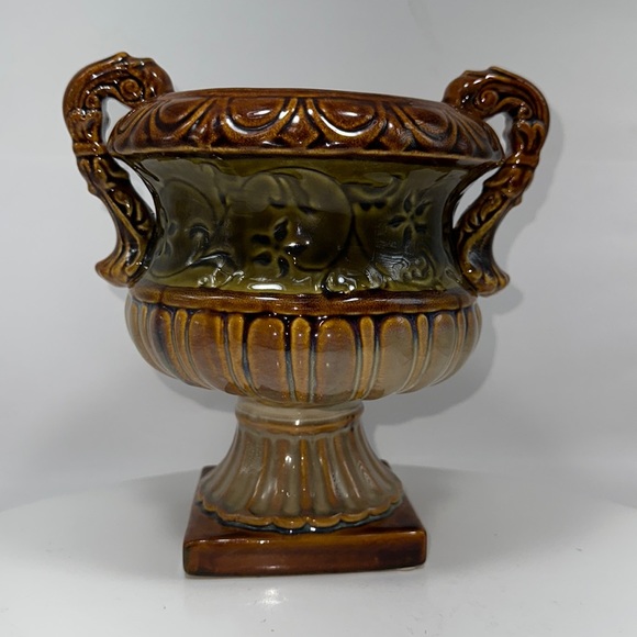 Hosley Potteries | Accents | Vintage Hosley Potteries Brown Glazed Vase ...